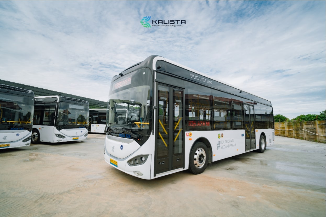Sinergi KALISTA & Pemerintah Kota Medan. Luncurkan 60 unit, Bus Listrik ...
